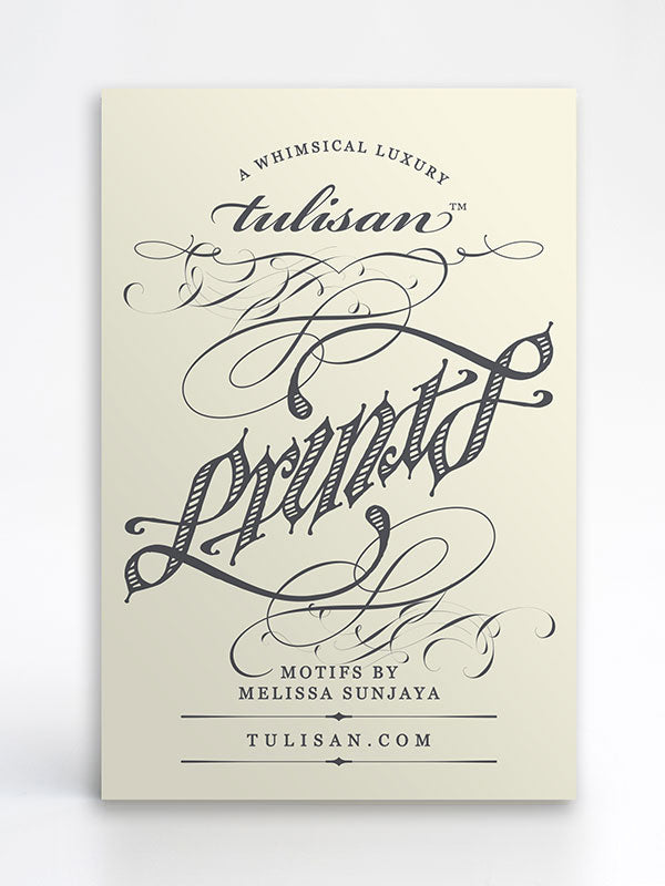 Prints Editions – Tulisan